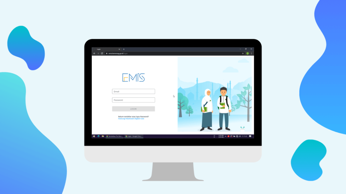 Alamat dan Cara Login Web EMIS Online Terbaru 2021 - Simadrasah
